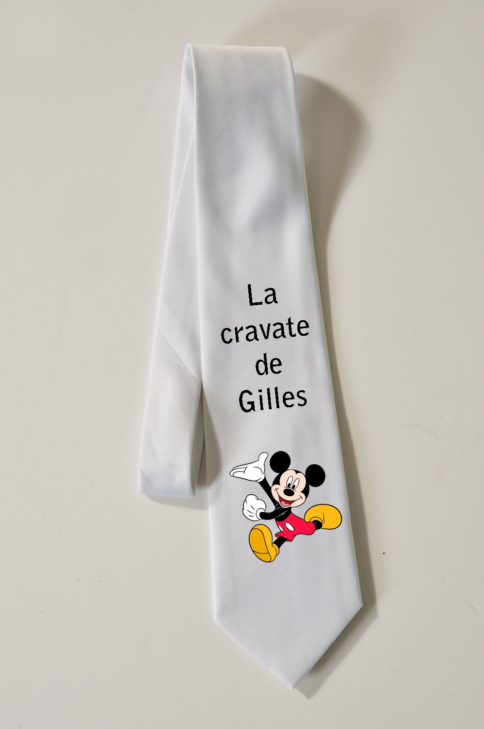 cravate personnalisée avec photo, cadeau original pour homme et mariage